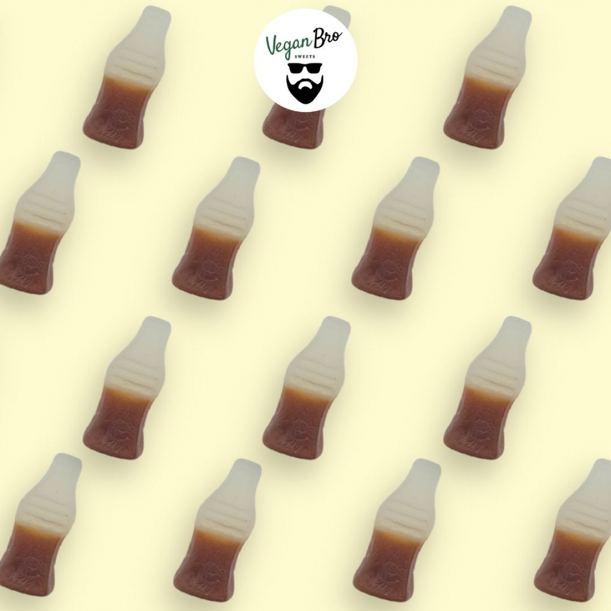 Vegan Bro - Süße Cola Flaschen 200g - Mini-Bag